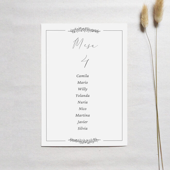 Seating plan Rama - Lady Coconut Design